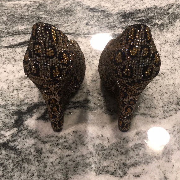 benjamin adams london | Shoes | Benjamin Adams London Leopard Crystal ...